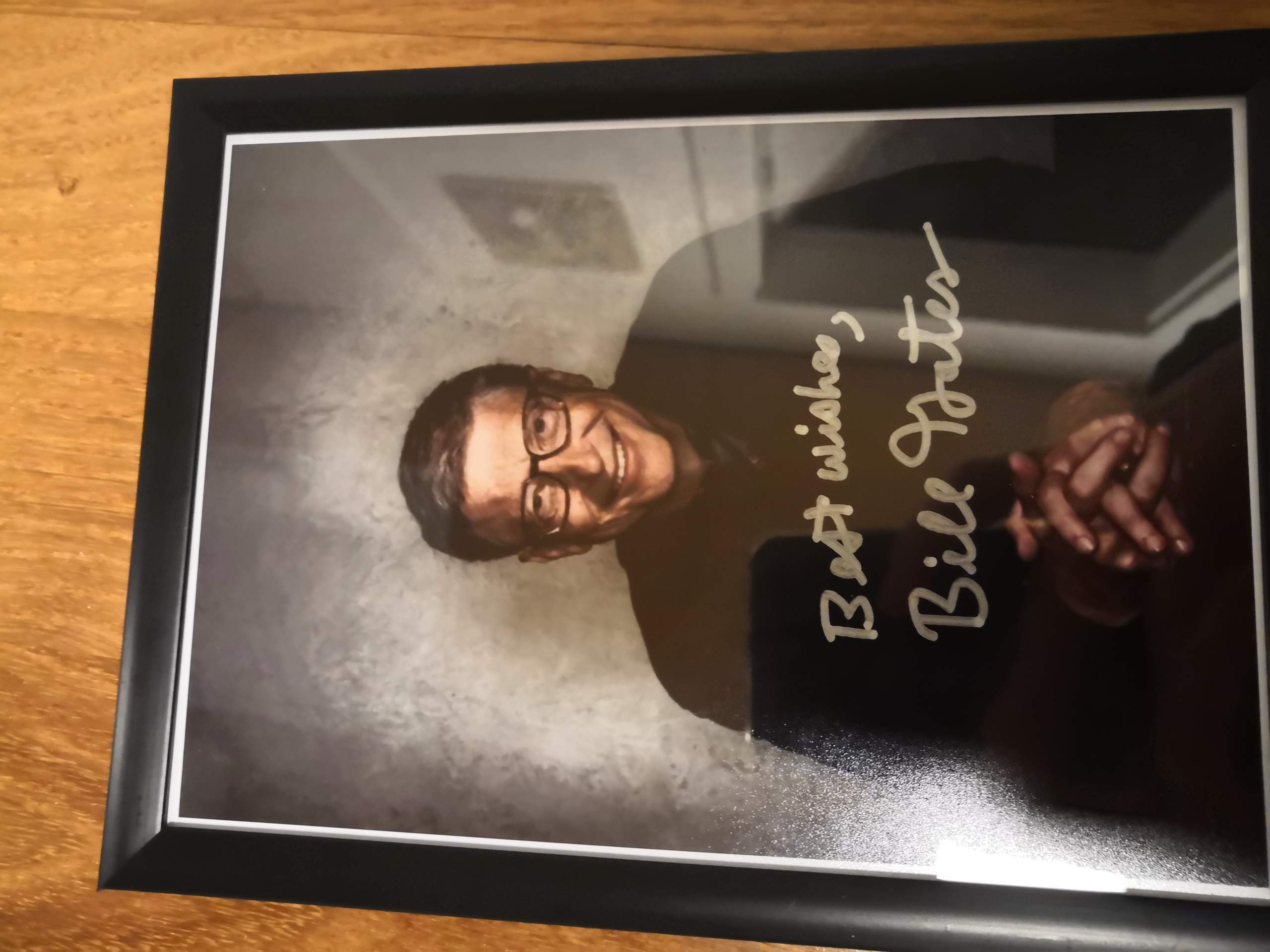 Ist das Bill Gates Autogramm echt? (Microsoft, Fake, Unterschrift)