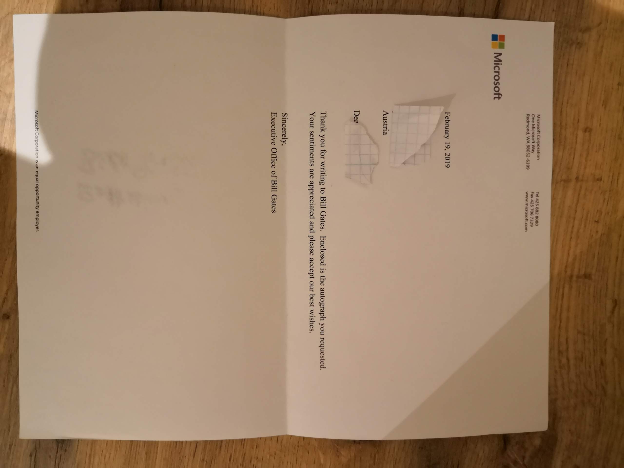 Ist das Bill Gates Autogramm echt? (Microsoft, Fake, Unterschrift)