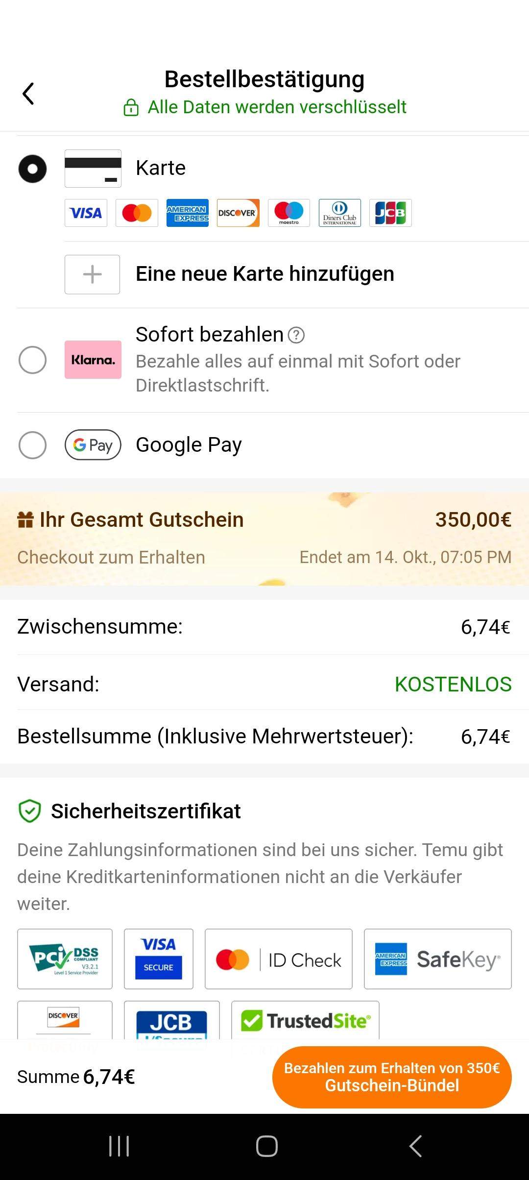 Ist das echt? (Temu)