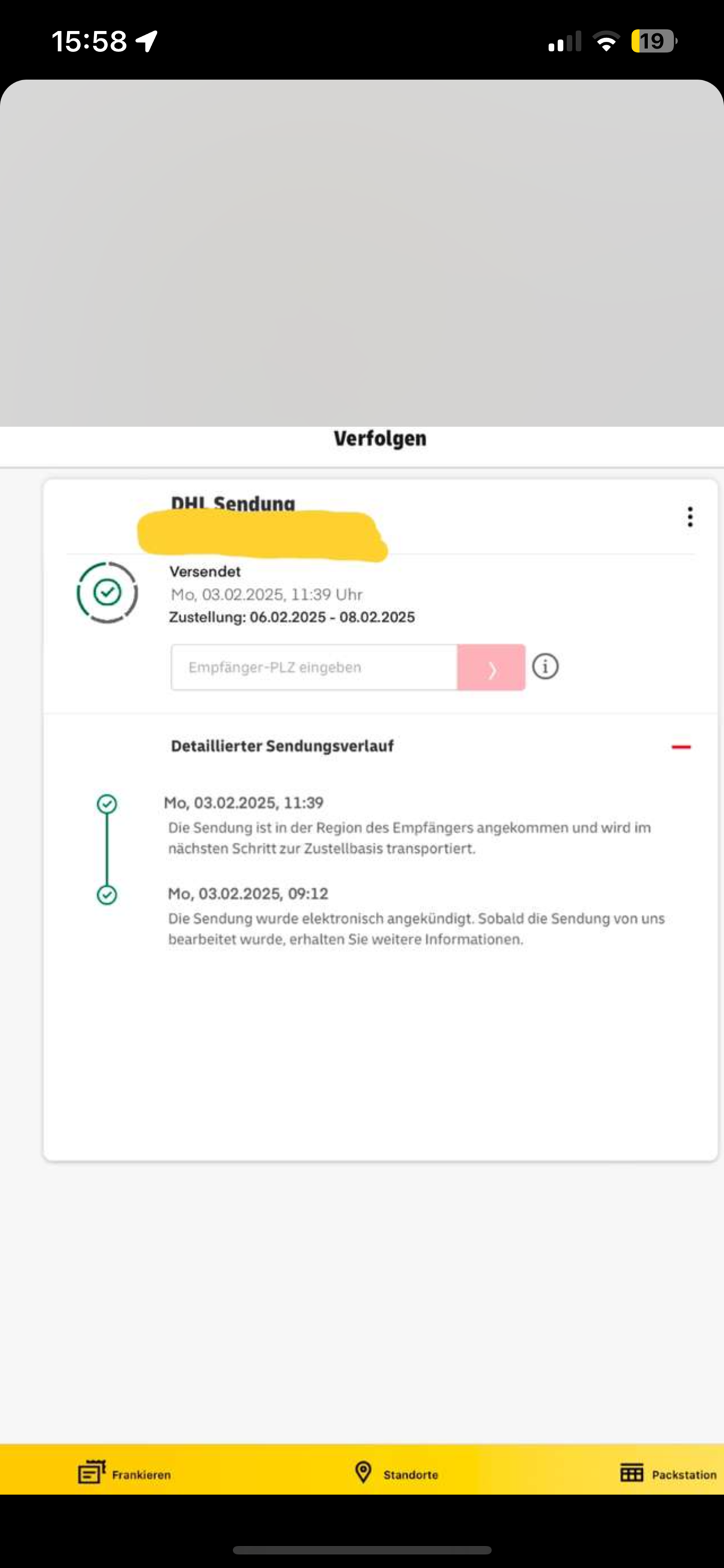 Ist das ein Fake? (Deutsche Post, DHL Versand)