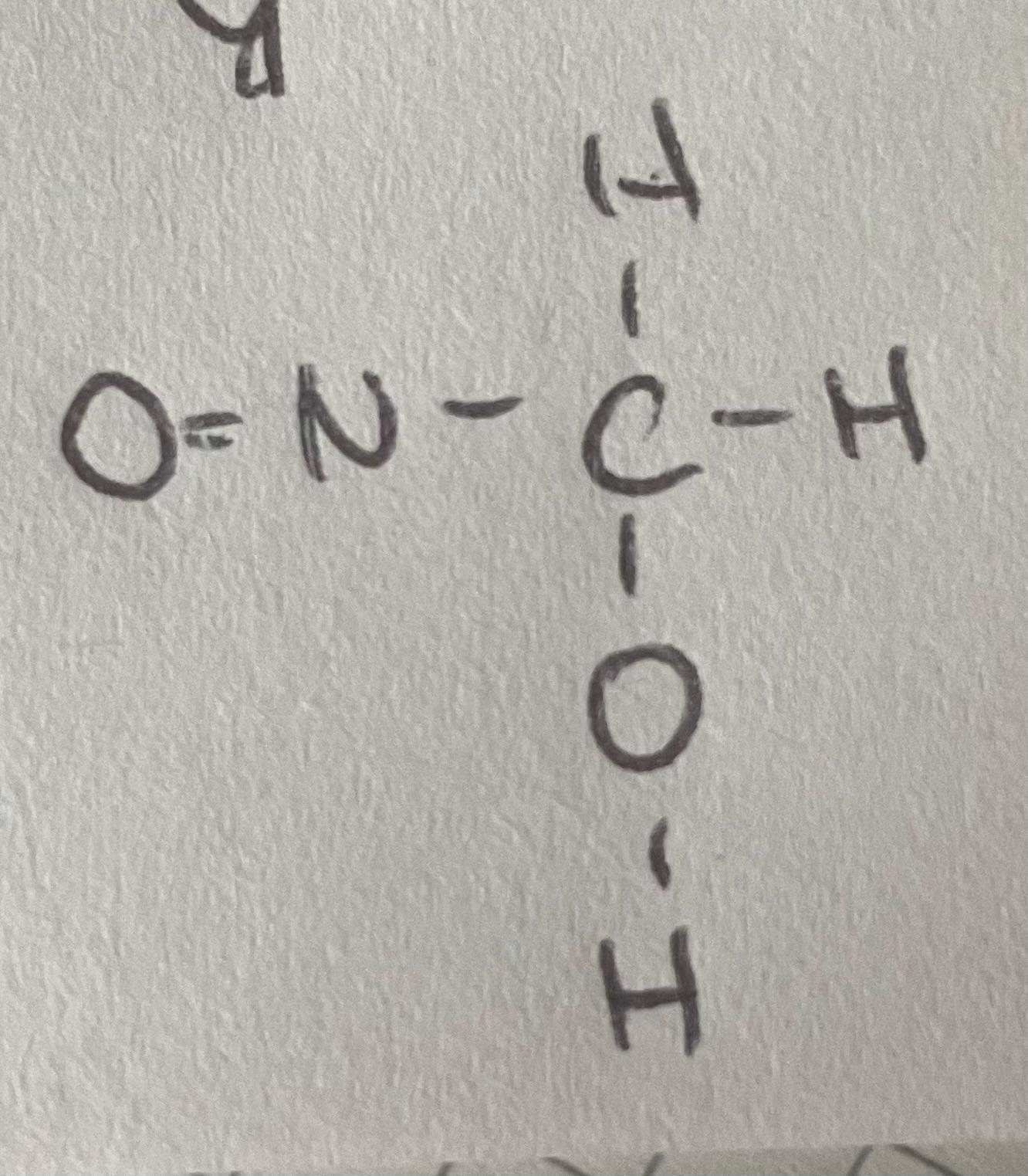 ist das eine richtige Lewis-Strukturformel für Nitromethan? (Formel ...