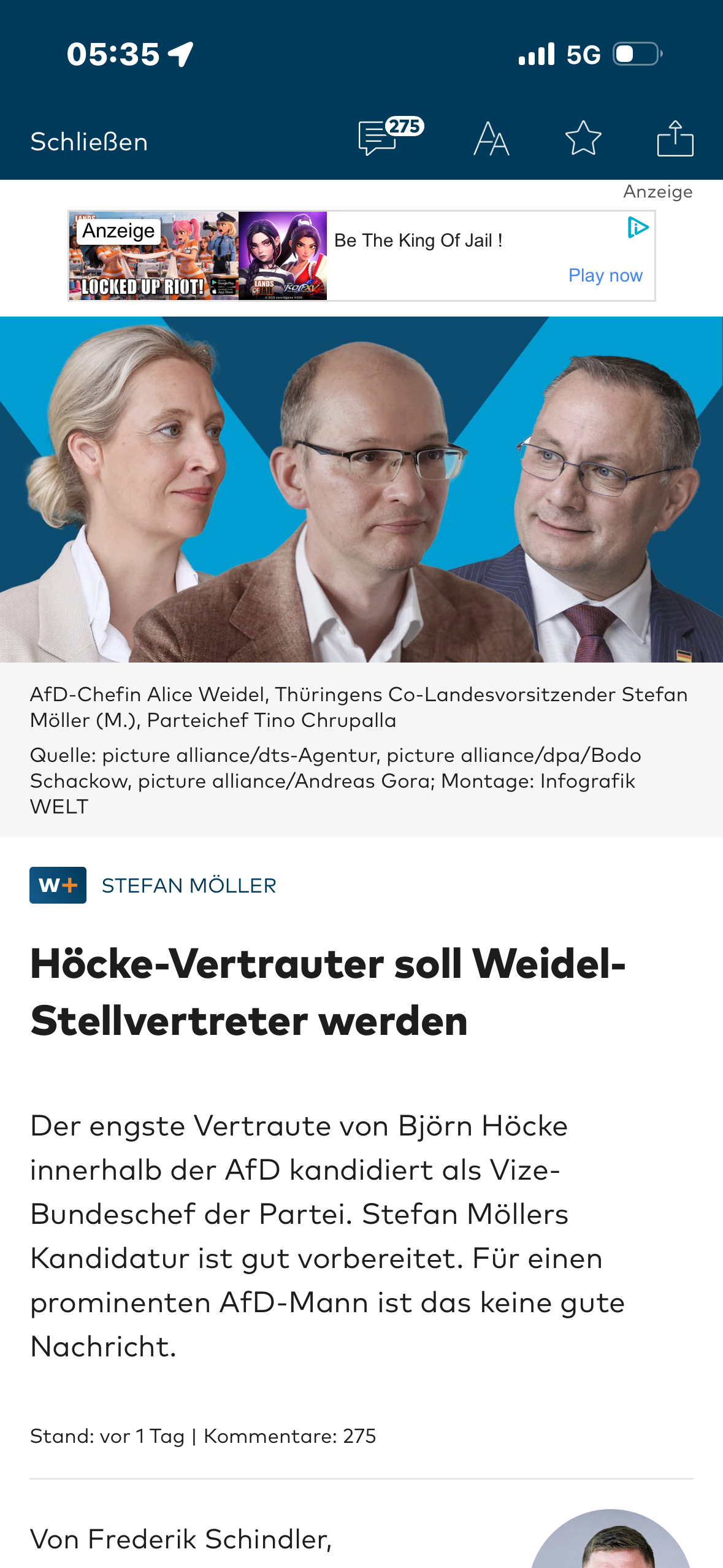 Ist das nicht eine Knaller Meldung? (Politik, Leben)