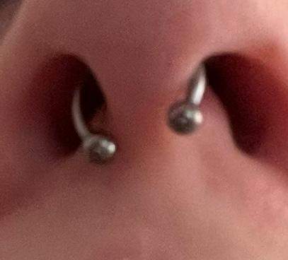 Piercing Septum Stechen