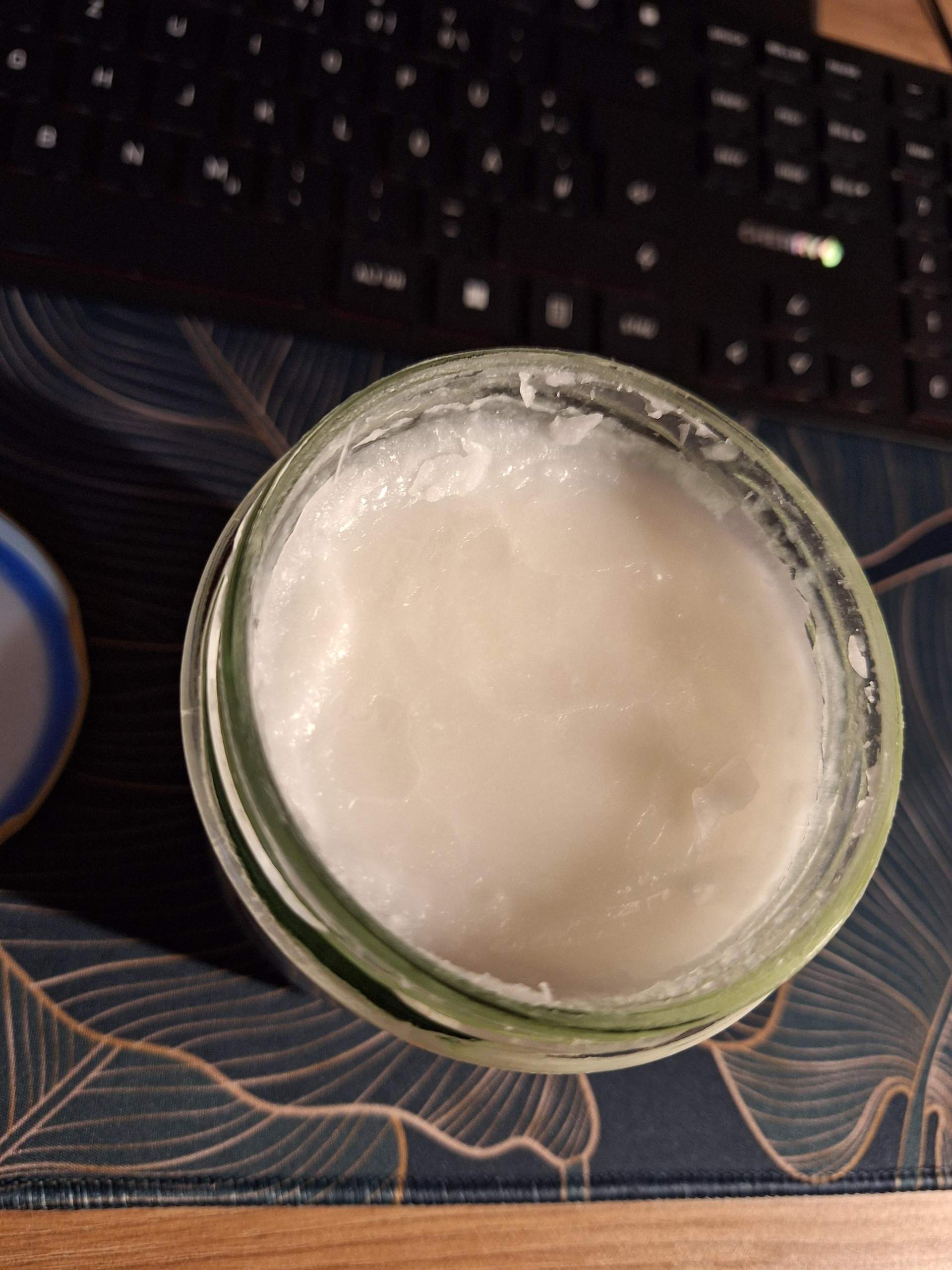 Ist das normal (Kokosöl)? (Amazon, Post, Versand)