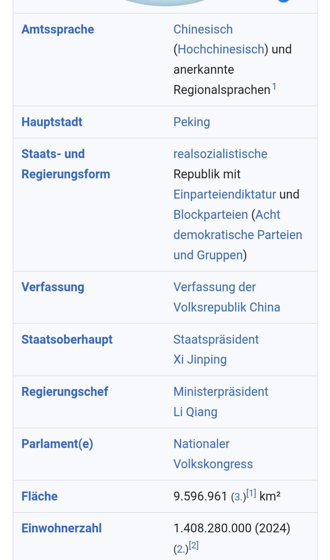 Ist das Parteiensystem von China so ähnlich wie in der ehemaligen DDR ...