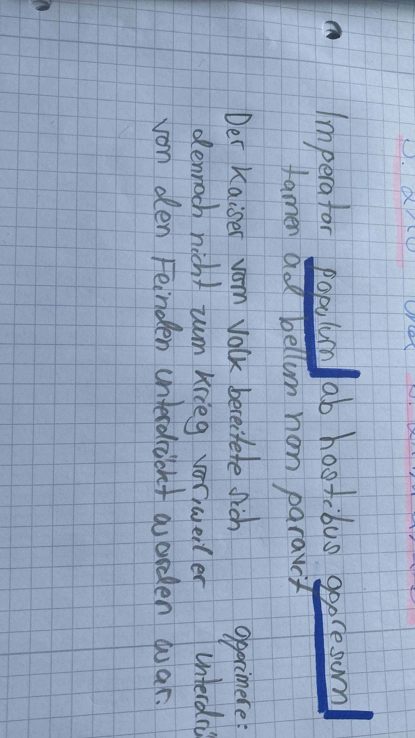 Ist das richtig wie ich übersetzt habe(LATEIN)? (Sprache, Geschichte ...