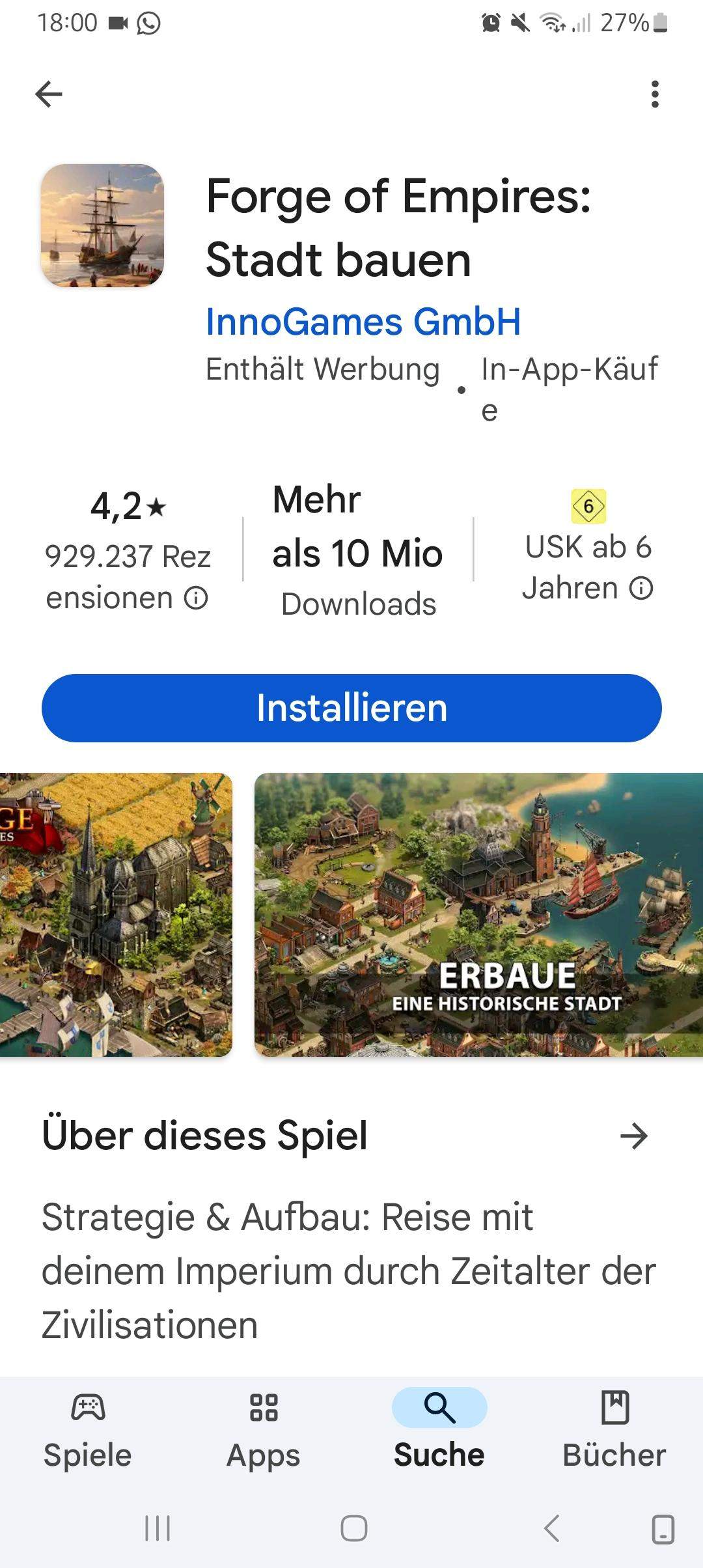 Ist das spiel gut (Forge of Empires)? (Handyspiele, Strategiespiel) Ist das spiel gut (Forge of Empires)? (Handyspiele, Strategiespiel)