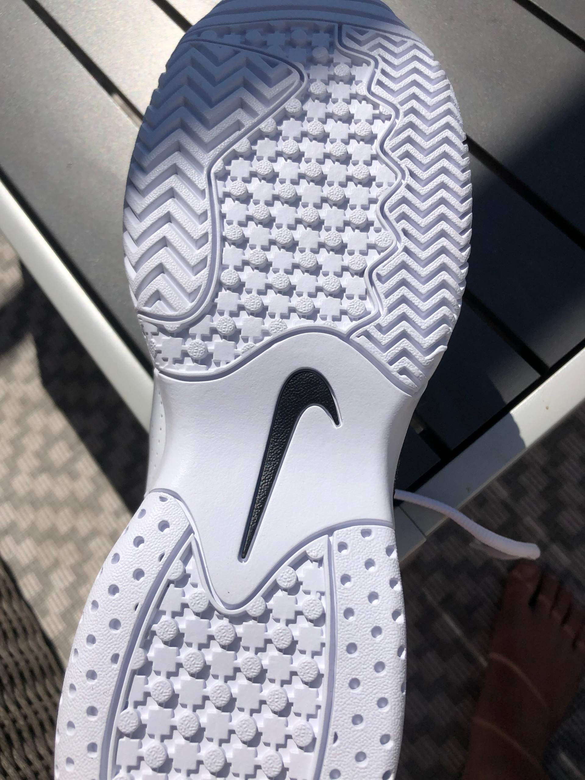 Ist die Sohle angemessen für Sandplätze beim Tennis? (Schuhe ...