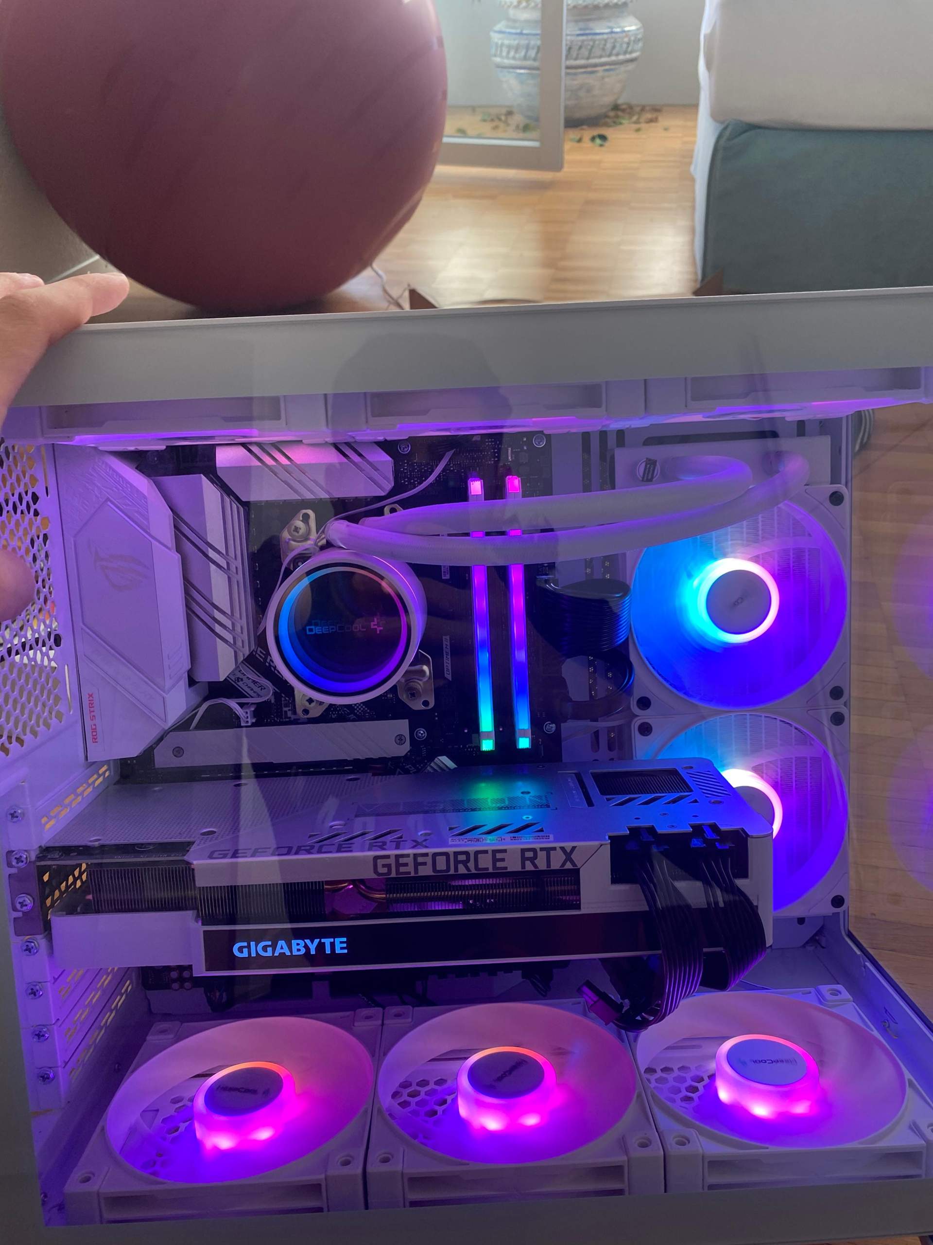 Ist diese AIO Position gut? (Computer, Technik, PC)