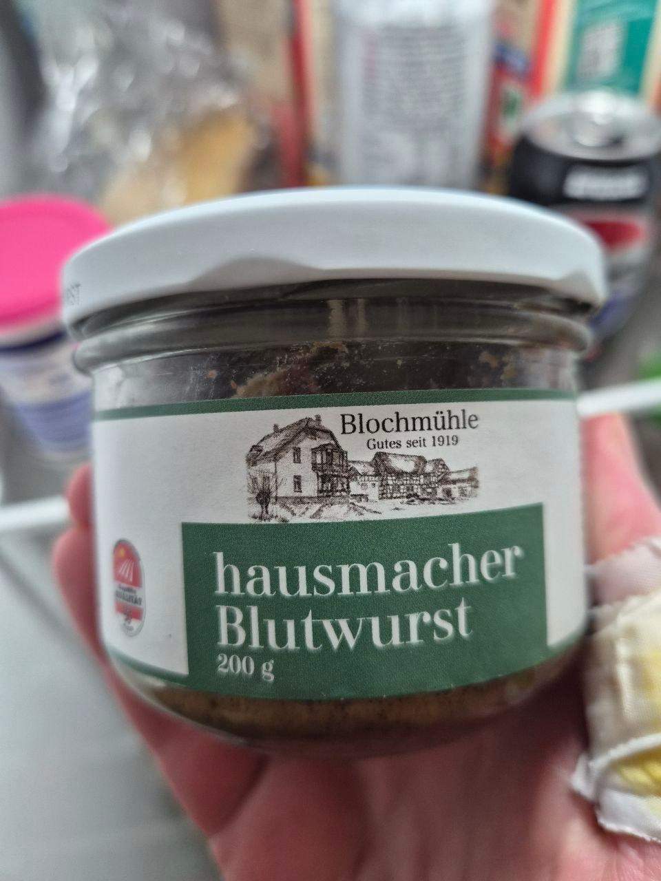Ist diese eingekochte Blutwurst gut? (Gesundheit, Fleisch, Haltbarkeit)