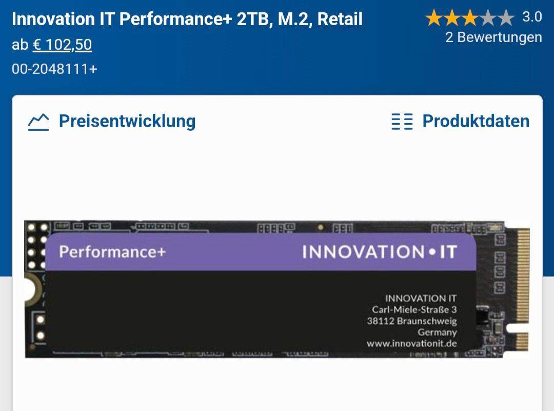 Ist diese N2 Nvme gut? (Computer, PC, Gaming PC)