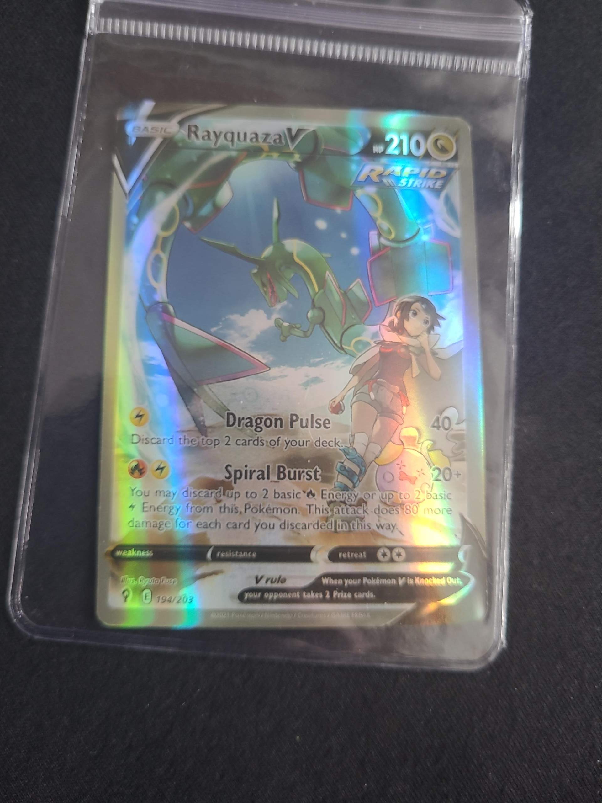 Ist diese Rayquaza Pokemon Karte Original bzw. Echt? (Karten, Fake)