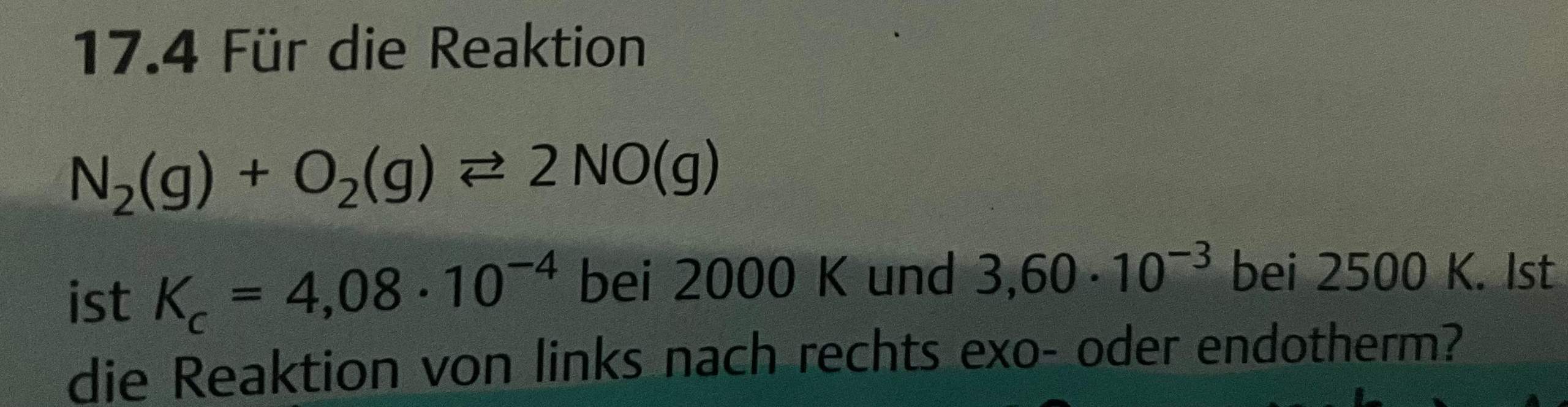 Ist diese Reaktion endotherm oder exotherm? (Formel, Chemieunterricht ...
