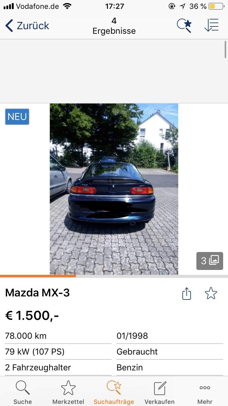 Ist dieser mazda ein gutes Auto für den Anfang? (Auto und Motorrad ...