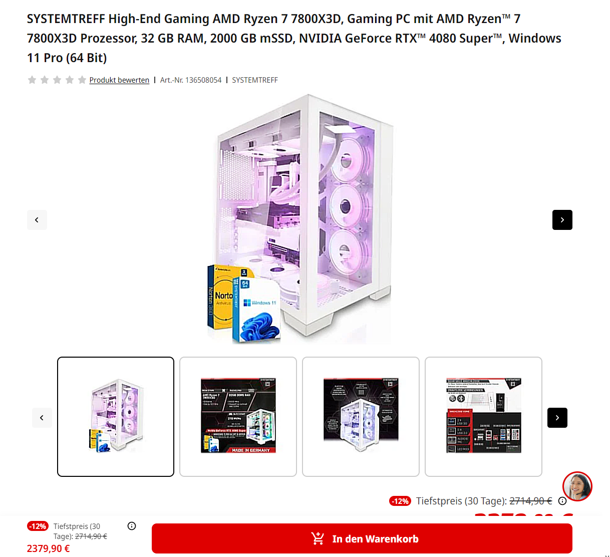 wie gut ist dieser Media Markt Gaming PC? (AMD, Nvidia, preiswert)