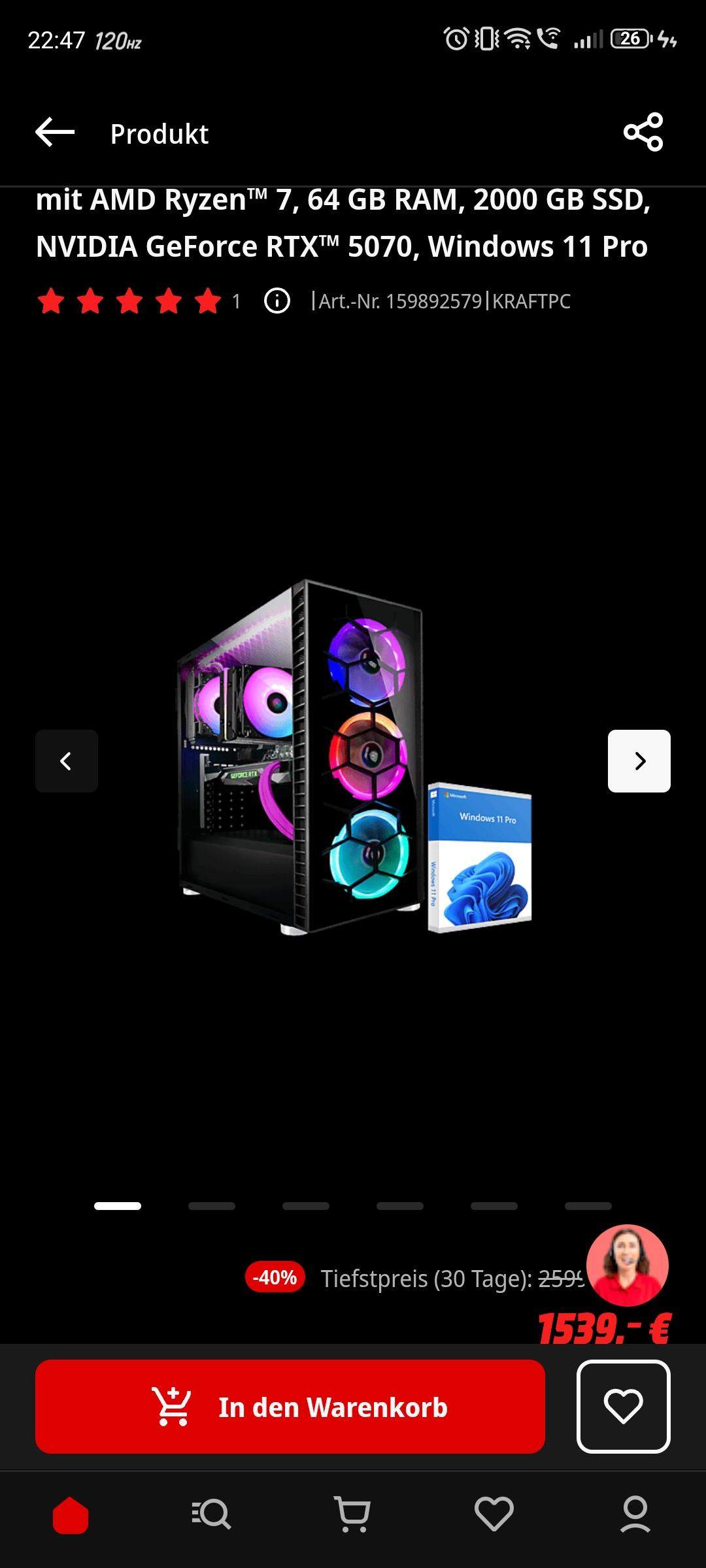 Ist dieser pc von Preis-Leistung her gut? (Technik, Hardware, Gaming PC)