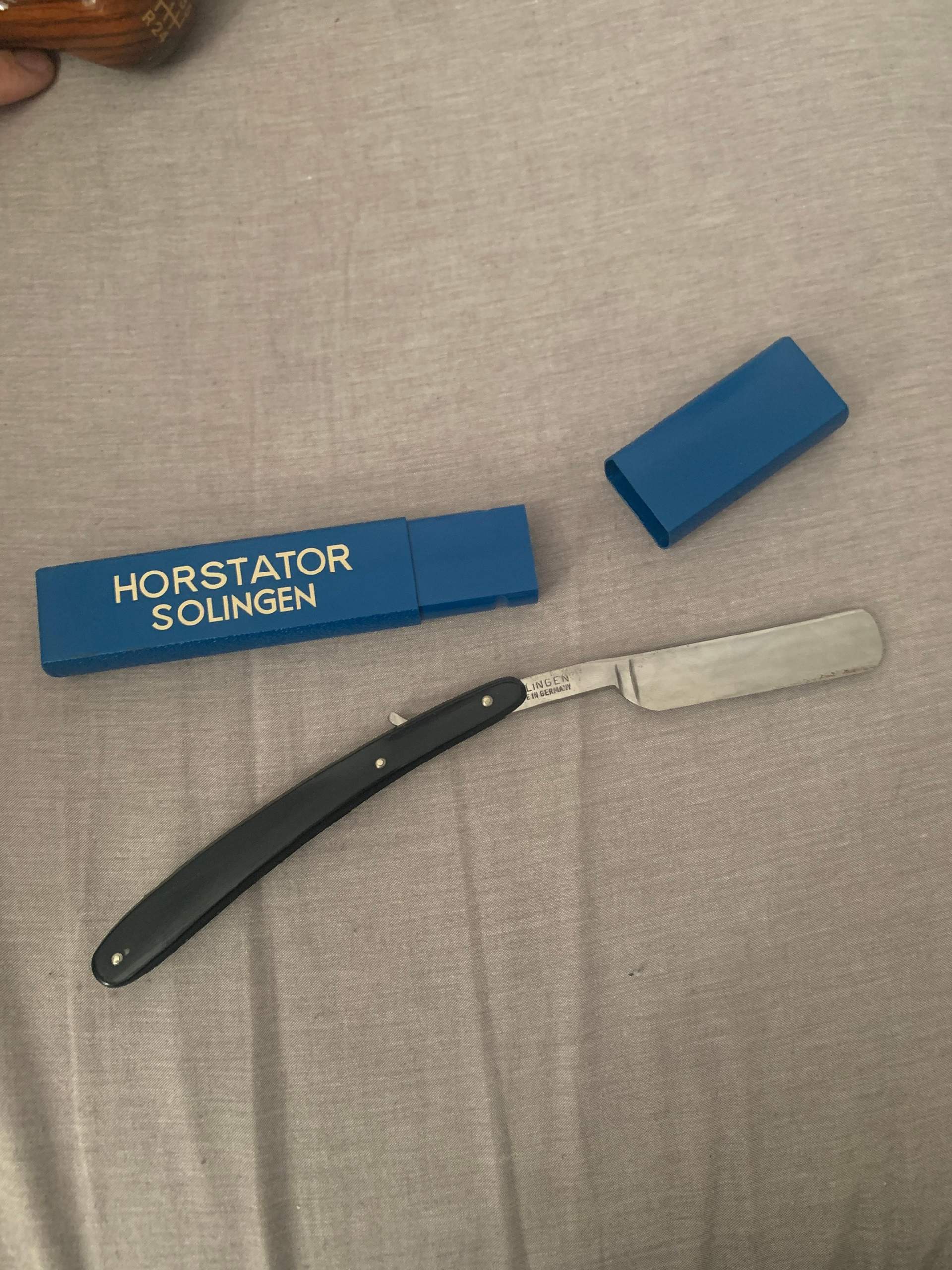 Ist dieses alte Rasur Messer etwas wert? (Geld, alt, Wertschätzung)