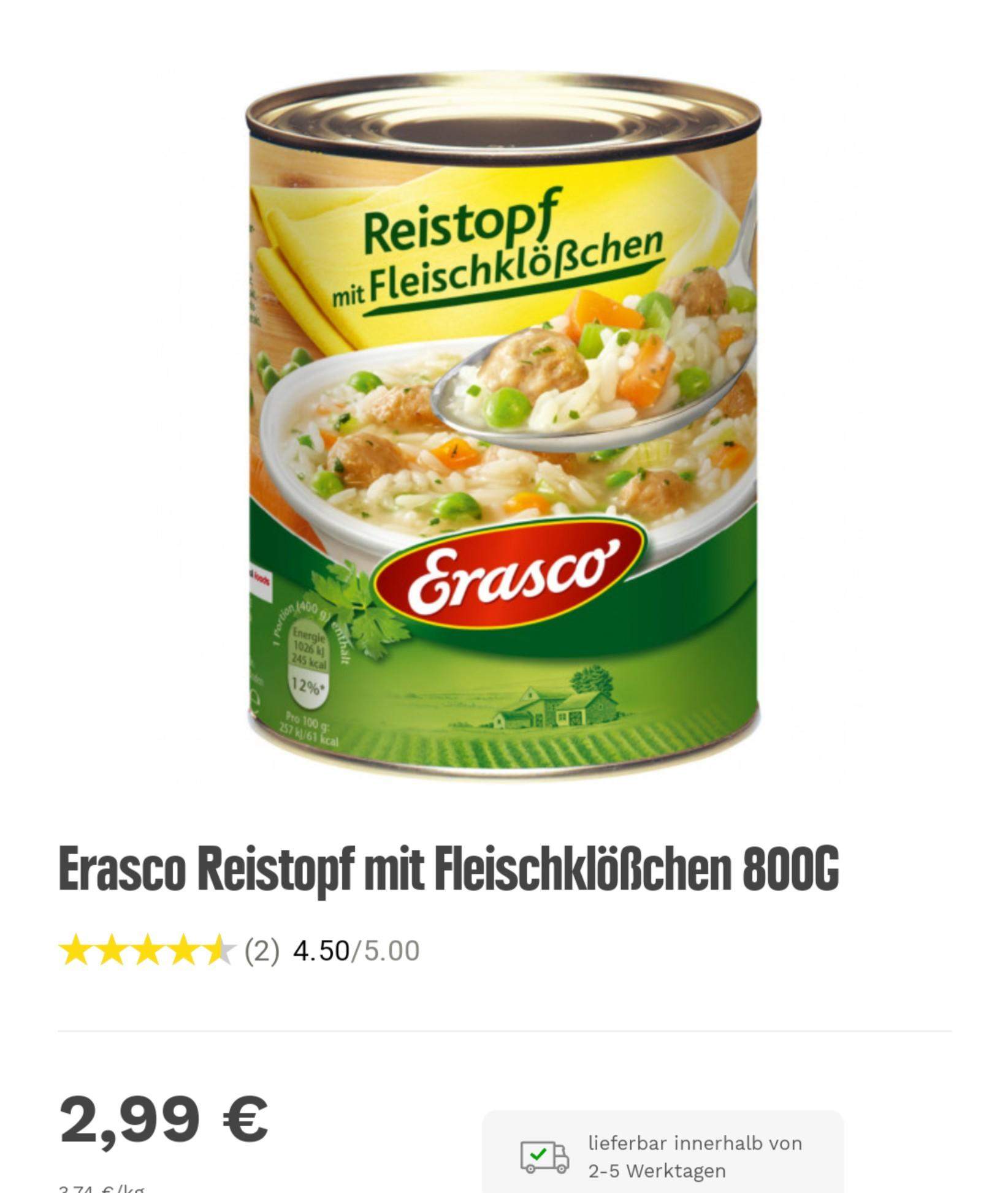 Ist ein solches Dosenessen gesund? (Gesundheit, Ernährung, kochen)