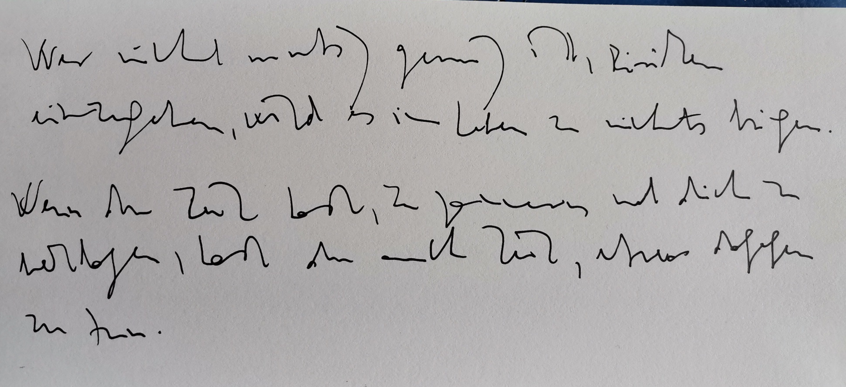 Ist es lesbar? (Schrift, Schriftart, Handschrift)