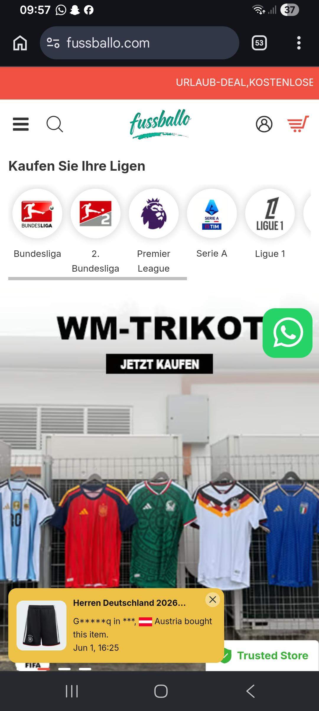 Ist Fussballo vertrauenswürdig? (Fußball, Trikot, Trikotshop)