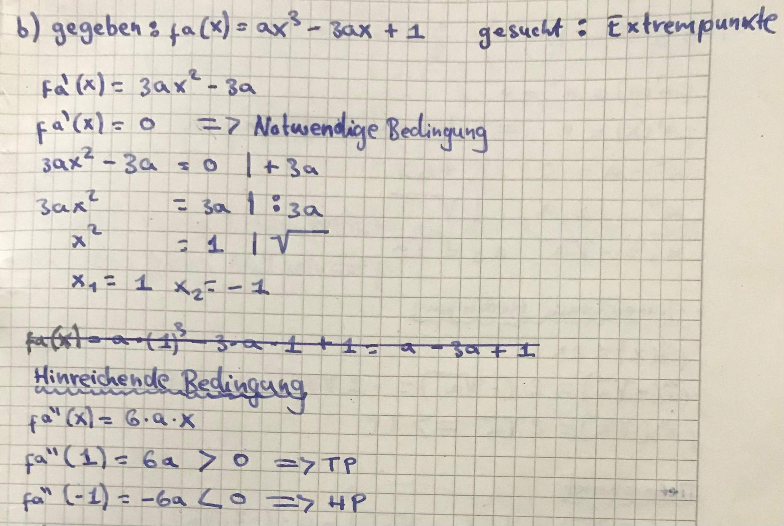 Ist hier eine Fallunterscheidung notwendig, und wenn ja, wie würde man das tun? (rechnen ...