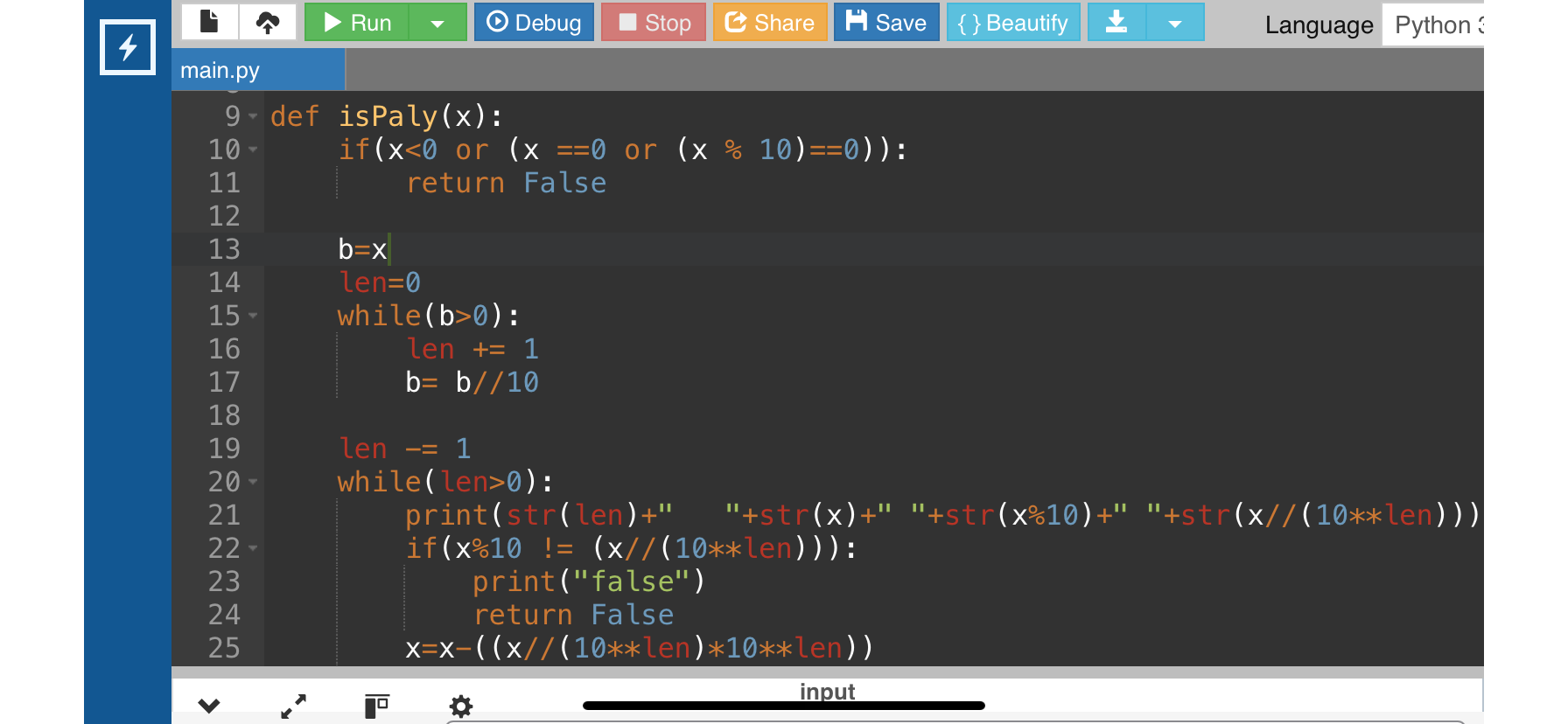 Ist mein Code richtig? (App, Python, Algorithmus)