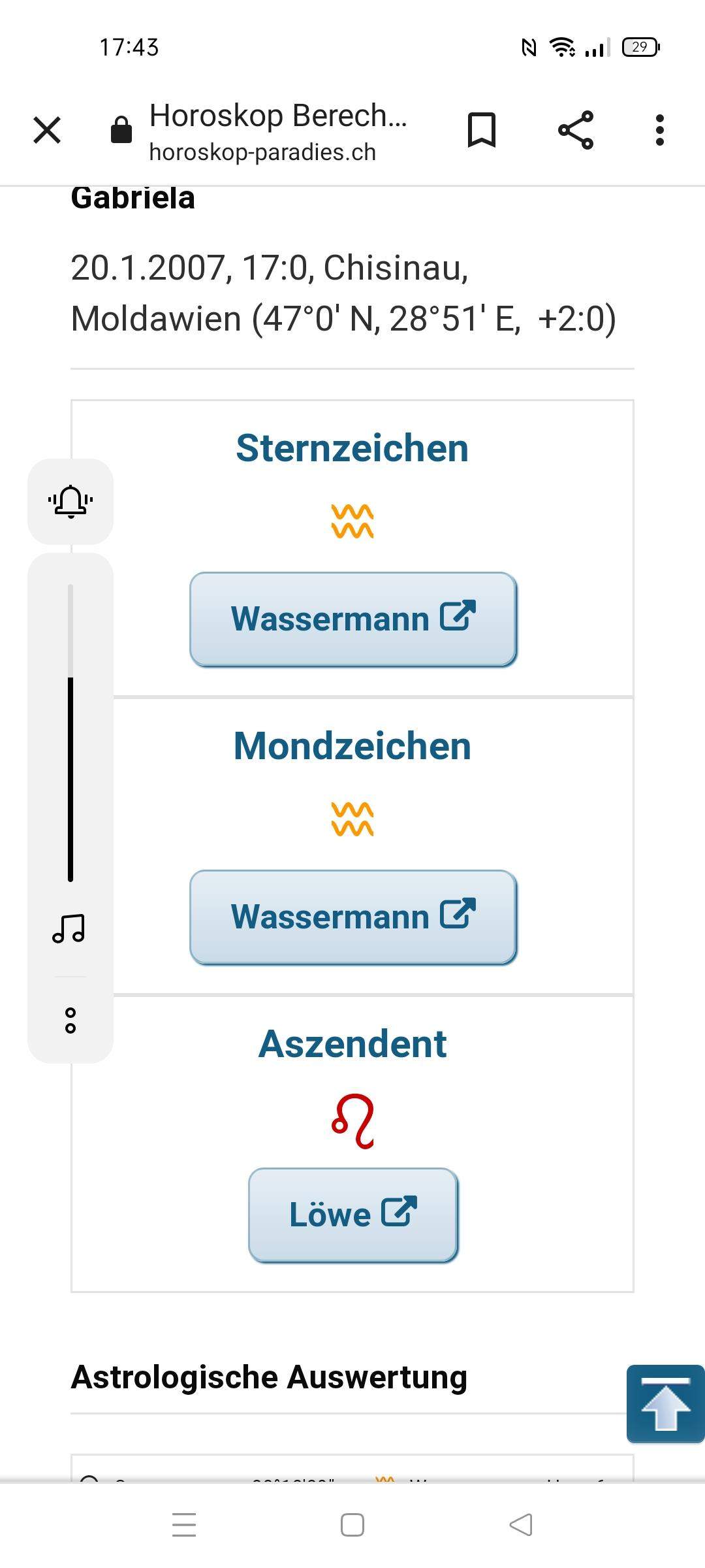 Ist richtig das ich Wassermann bin? (Sternzeichen, Astrologie) Ist richtig das ich Wassermann bin? (Sternzeichen, Astrologie)