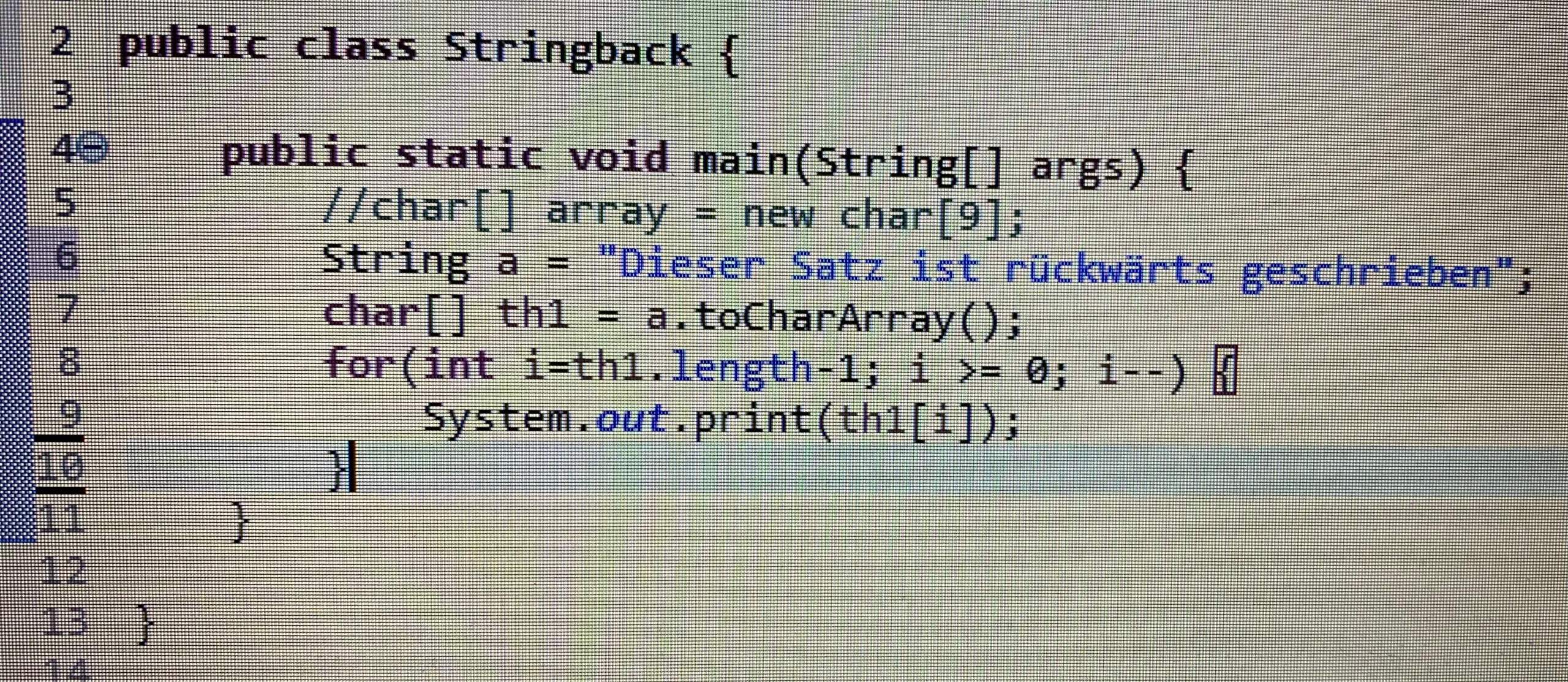 Java Anderen Weg Um Array Zu Erstellen Computer Programmieren Informatik
