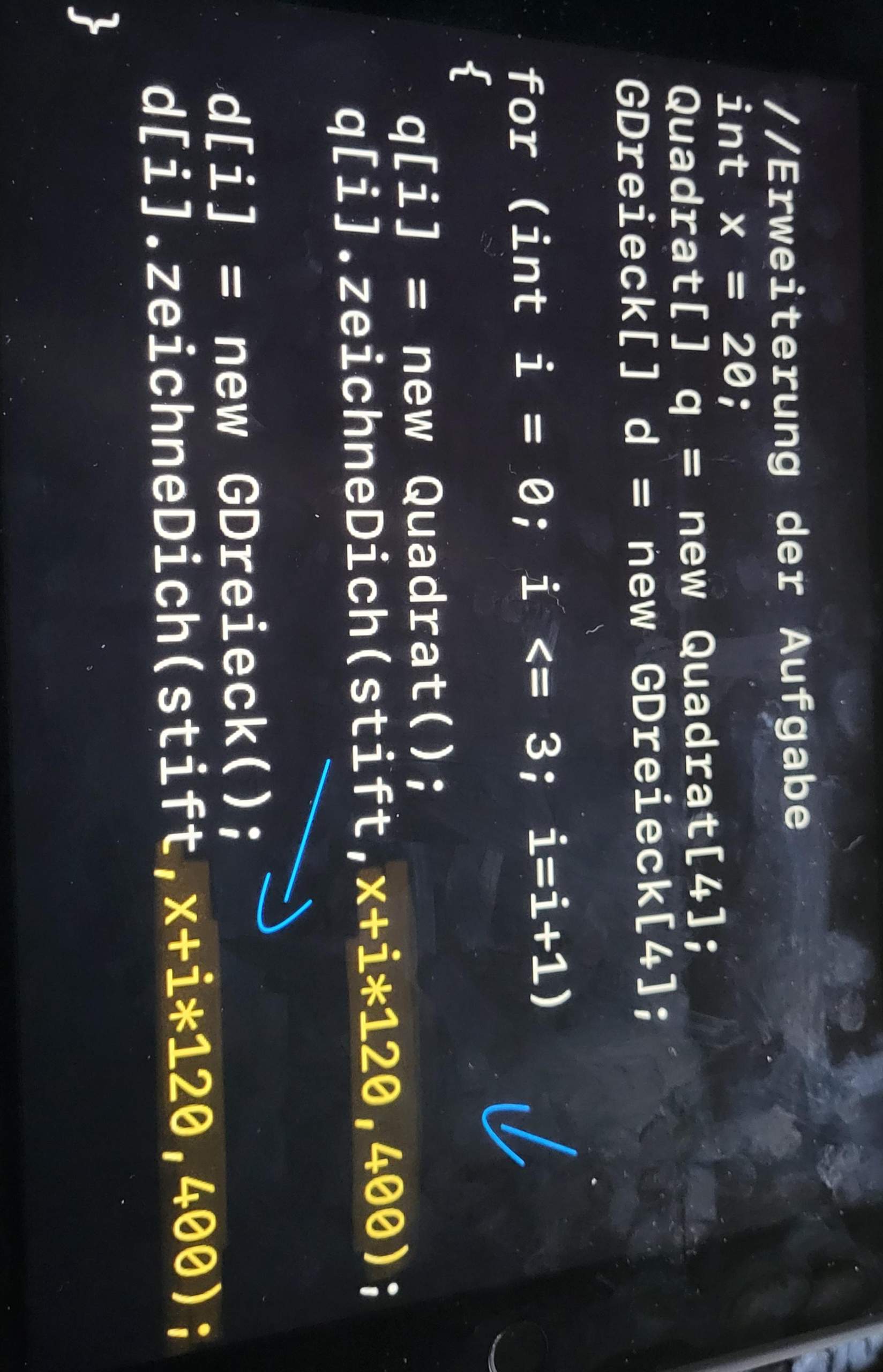 Java for schleife? (programmieren, Programmiersprache, Array)