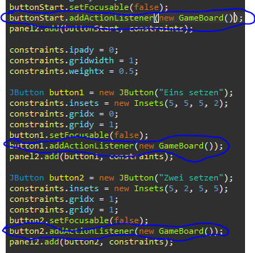 Java JButton und ActionListener in zwei verschiedenen Klassen ...