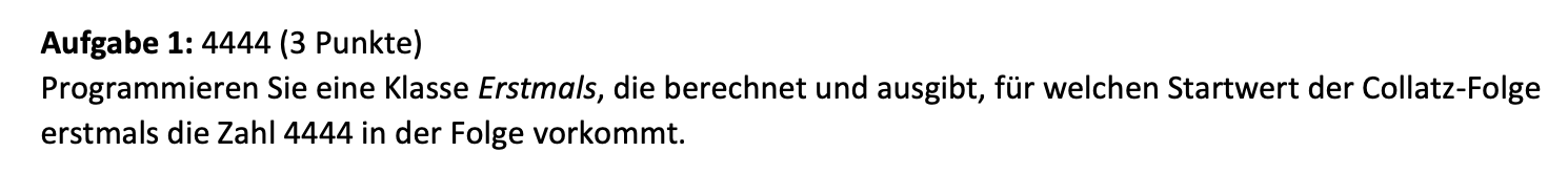 Java Programmieraufgabe "Collatz-Folge"? (Computer, Mathematik ...
