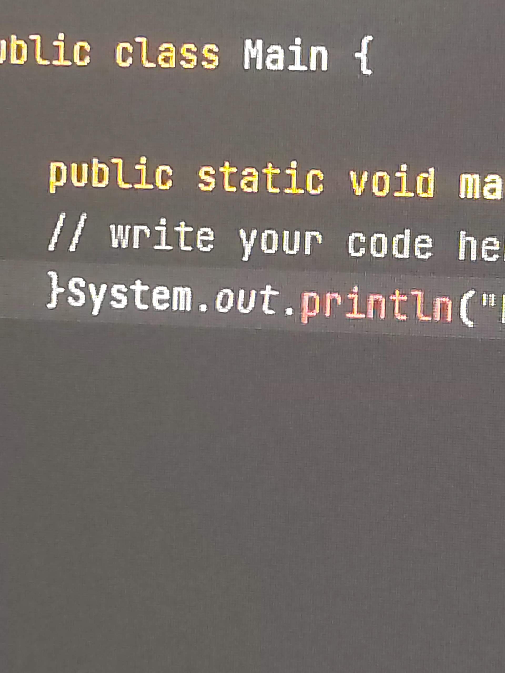 Java Systemoutprintln Nicht Erkannt Programmieren Informatik