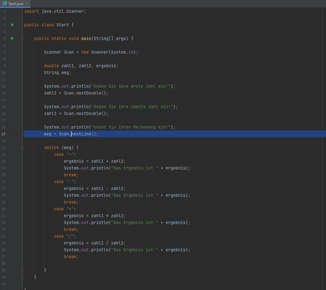 Java Taschenrechner funktioniert nicht? (Computer, Technik, Technologie)