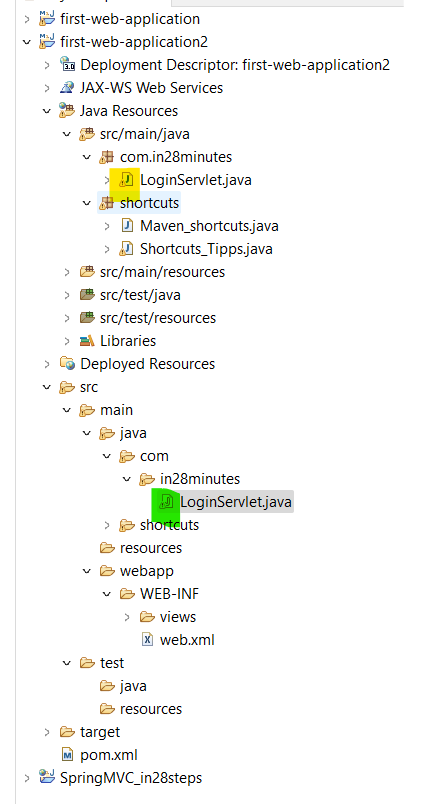 Javaclass Zwei Darstellungen In Eclipse Programmieren
