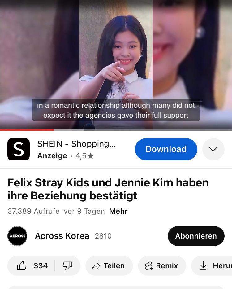 Jennie (BP) und Felix (Skz) Beziehung bestätigt? (Dating, K-Pop, BTS)
