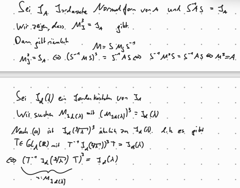 Jordan-Normalform und Jordankästchen? (Mathematik, Mathematiker ...