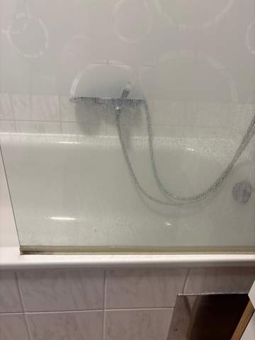 Kalkflecken Dusche Glas