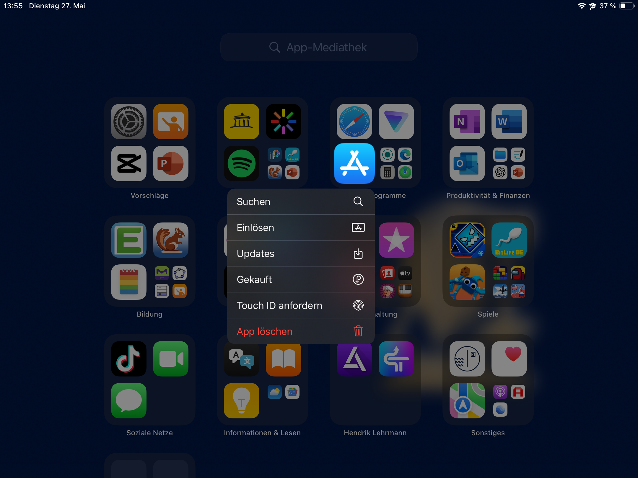 Kann der AppStore gelöscht werden? (Apple, iPad, App Store)
