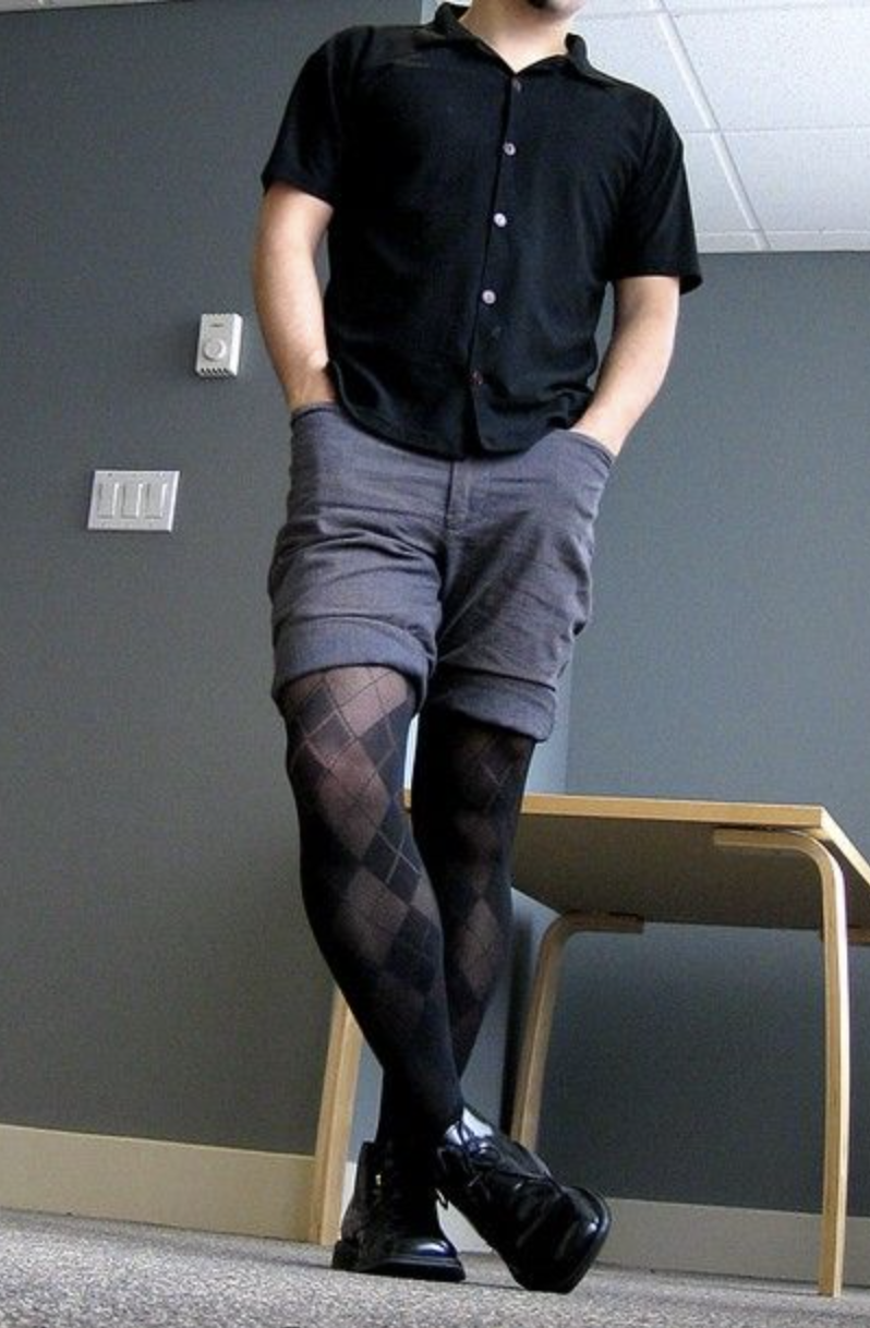 Kann man als Mann Strumpfhosen tragen? (Männer, Strumpfhose)