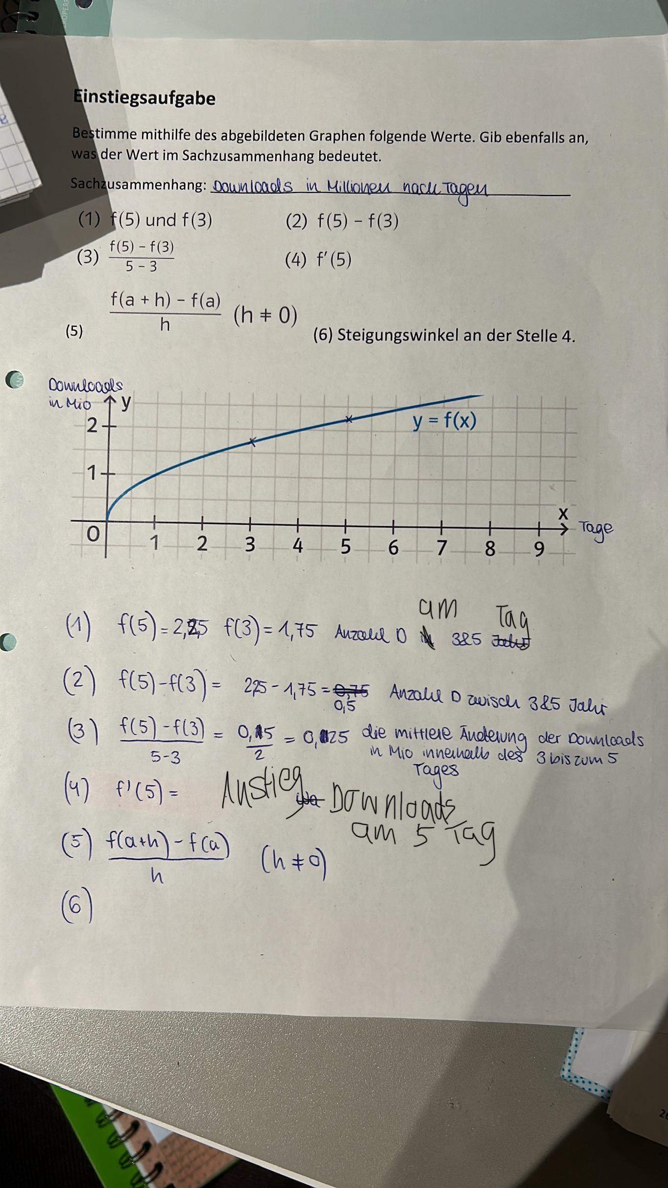 Kann Mir Bitte Jemand Bei Diesem Arbeitsblatt Helfen Mathematik