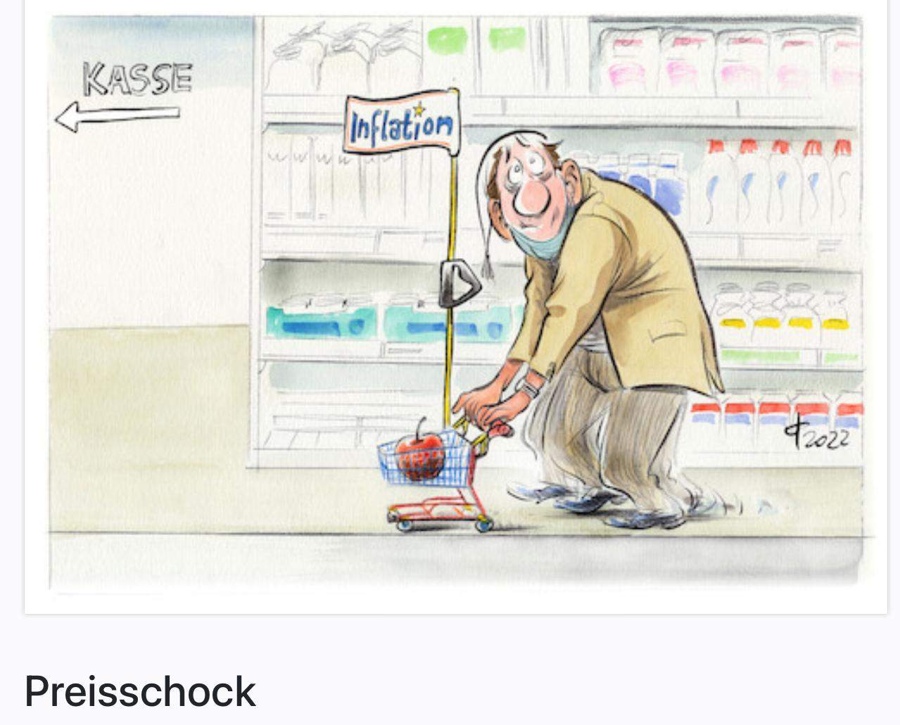 Kann mir bitte jemand die Karikatur interpretieren und die ...