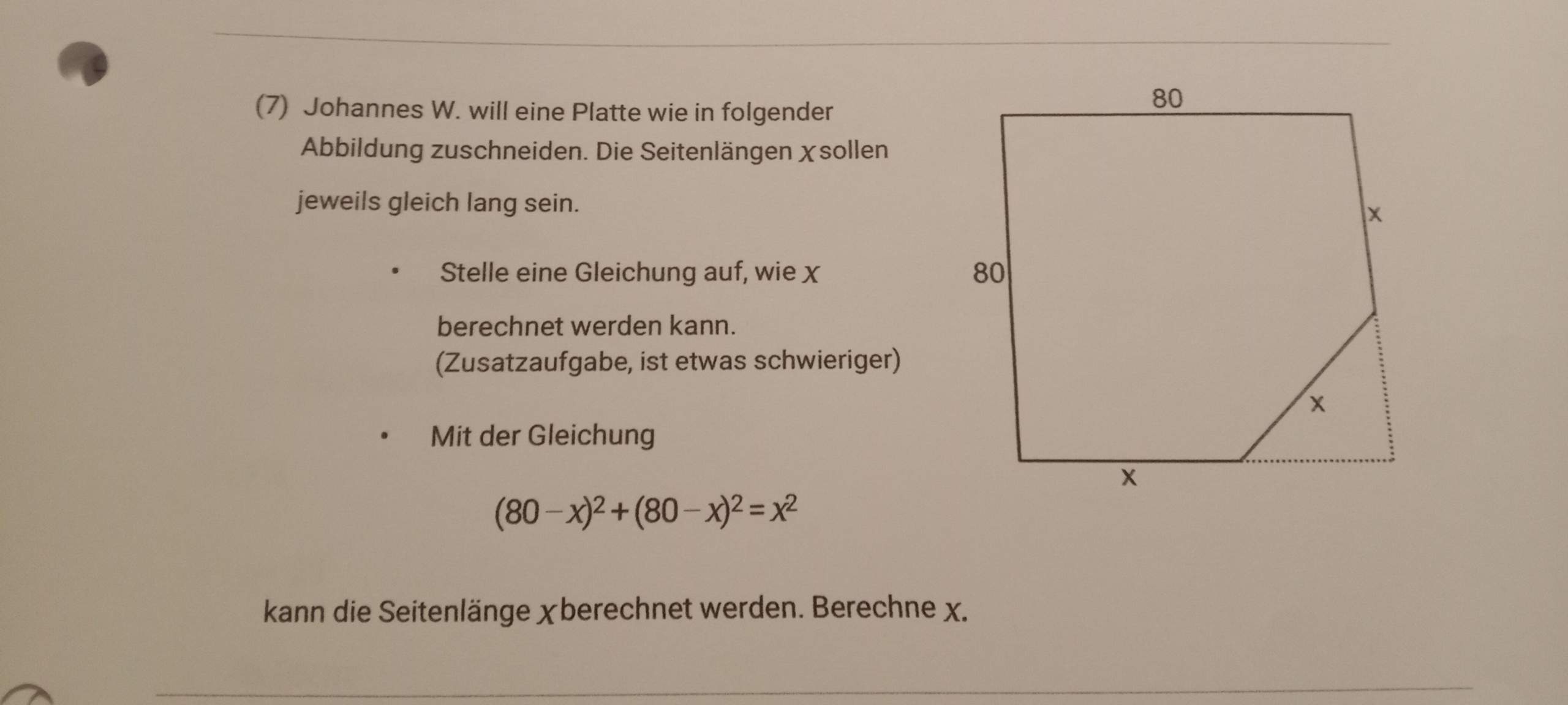 Kann mir jemand bei der Aufgabe helfen? (Mathematik, rechnen, Funktion)