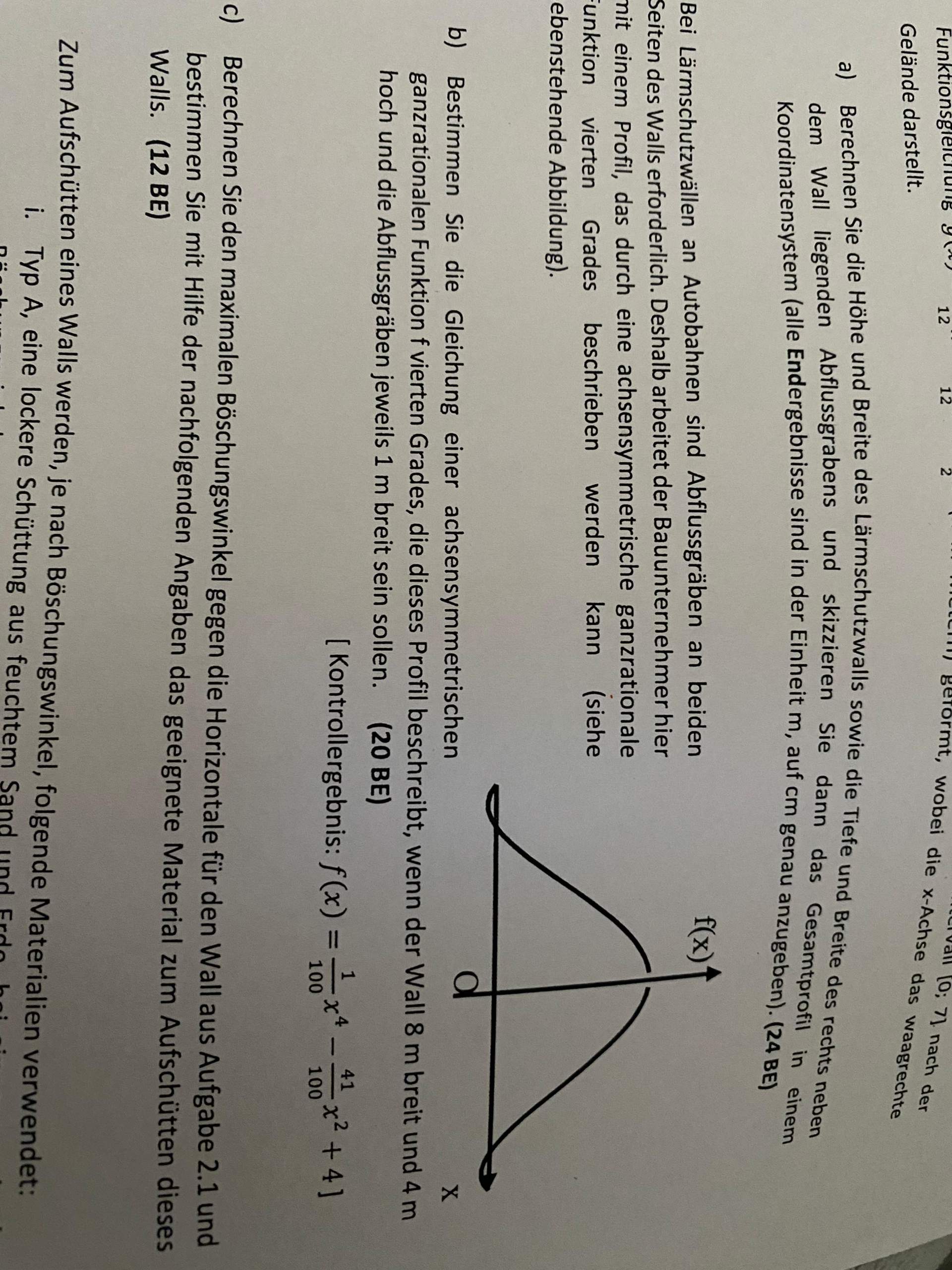Kann Mir Jemand Bei Dieser Mathe Aufgabe Helfen Mathematik Rechnen