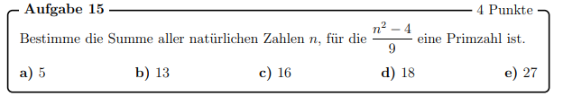 Kann Mir Jemand Bei Dieser Mathe Wettbewerbaufgabe Helfen Mathematik