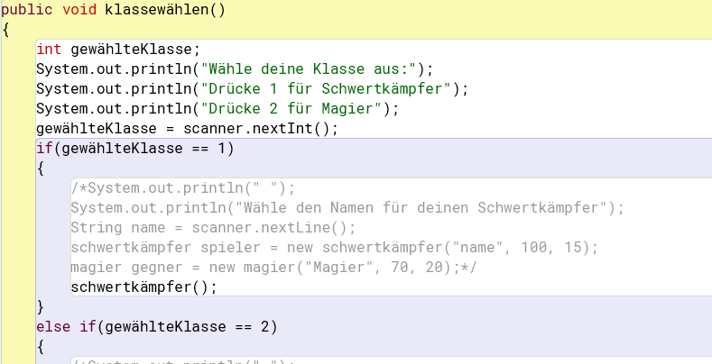 Kann mir jemand bei einem Informatik Java Projekt helfen? (Schule ...