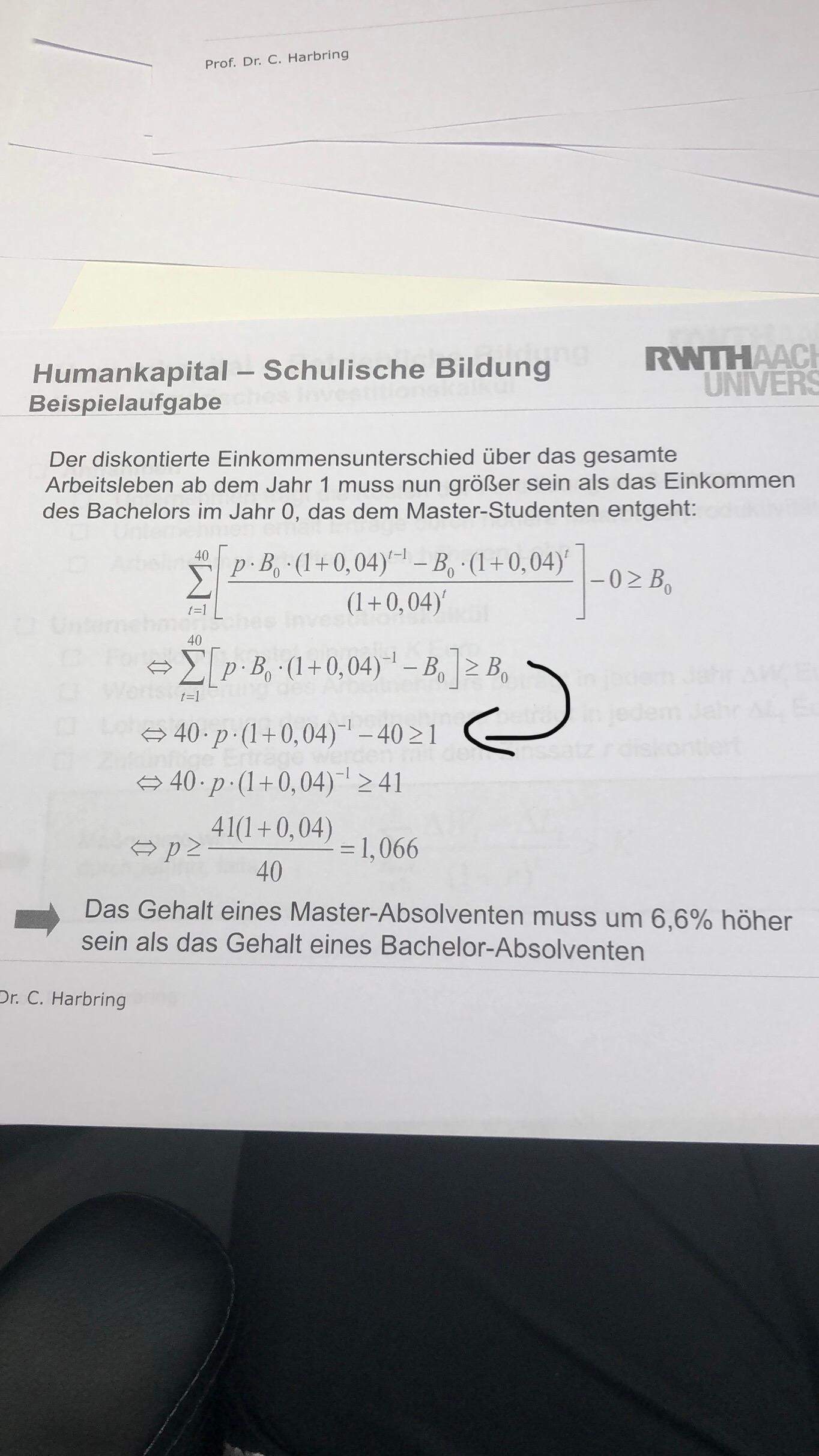 Kann mir jemand bei einem Matheschritt helfen? (Mathematik, Universität) Kann mir jemand bei einem Matheschritt helfen? (Mathematik, Universität)
