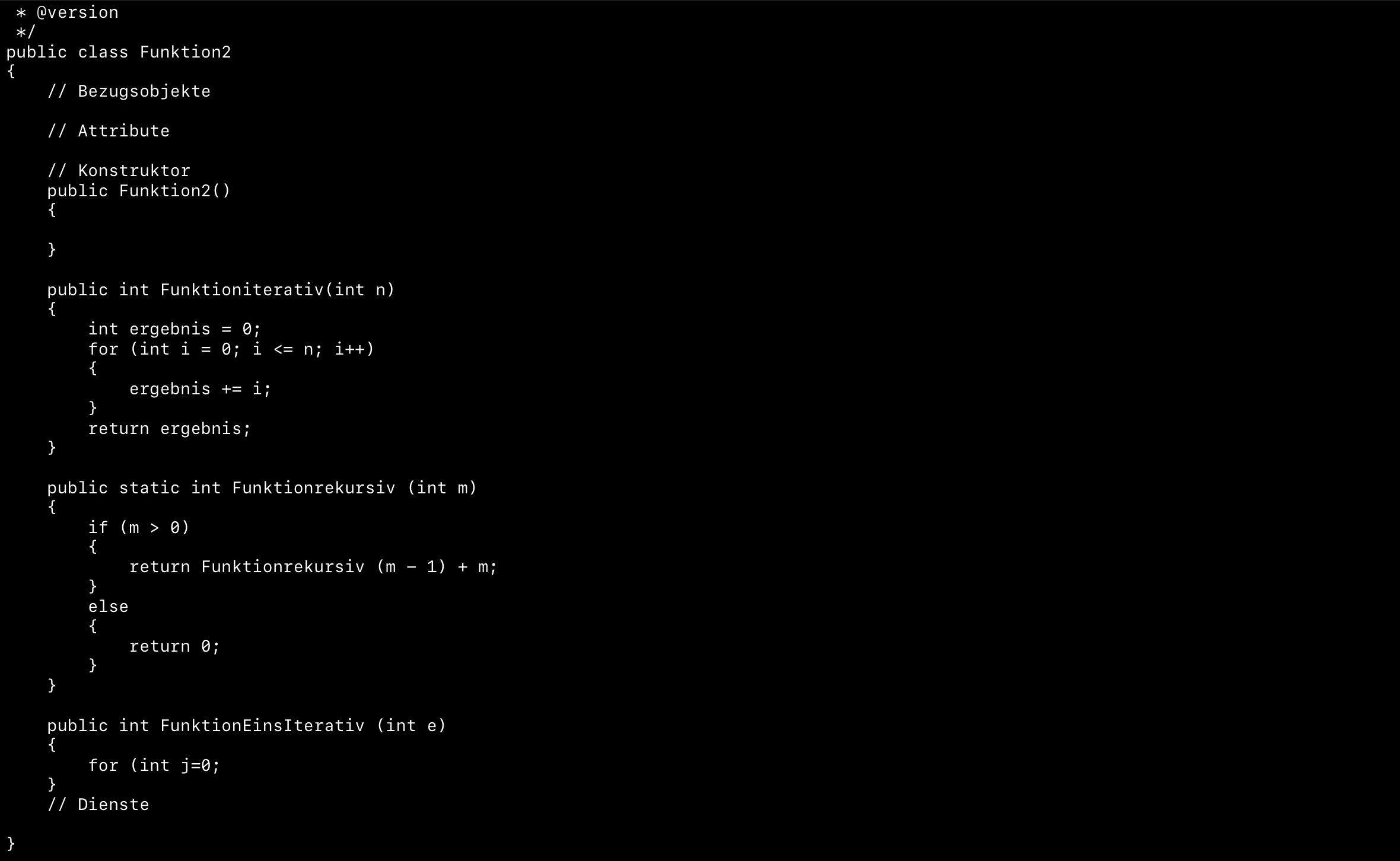 Kann Mir Jemand Den Java Code Erklären Schule Programmieren Bluej