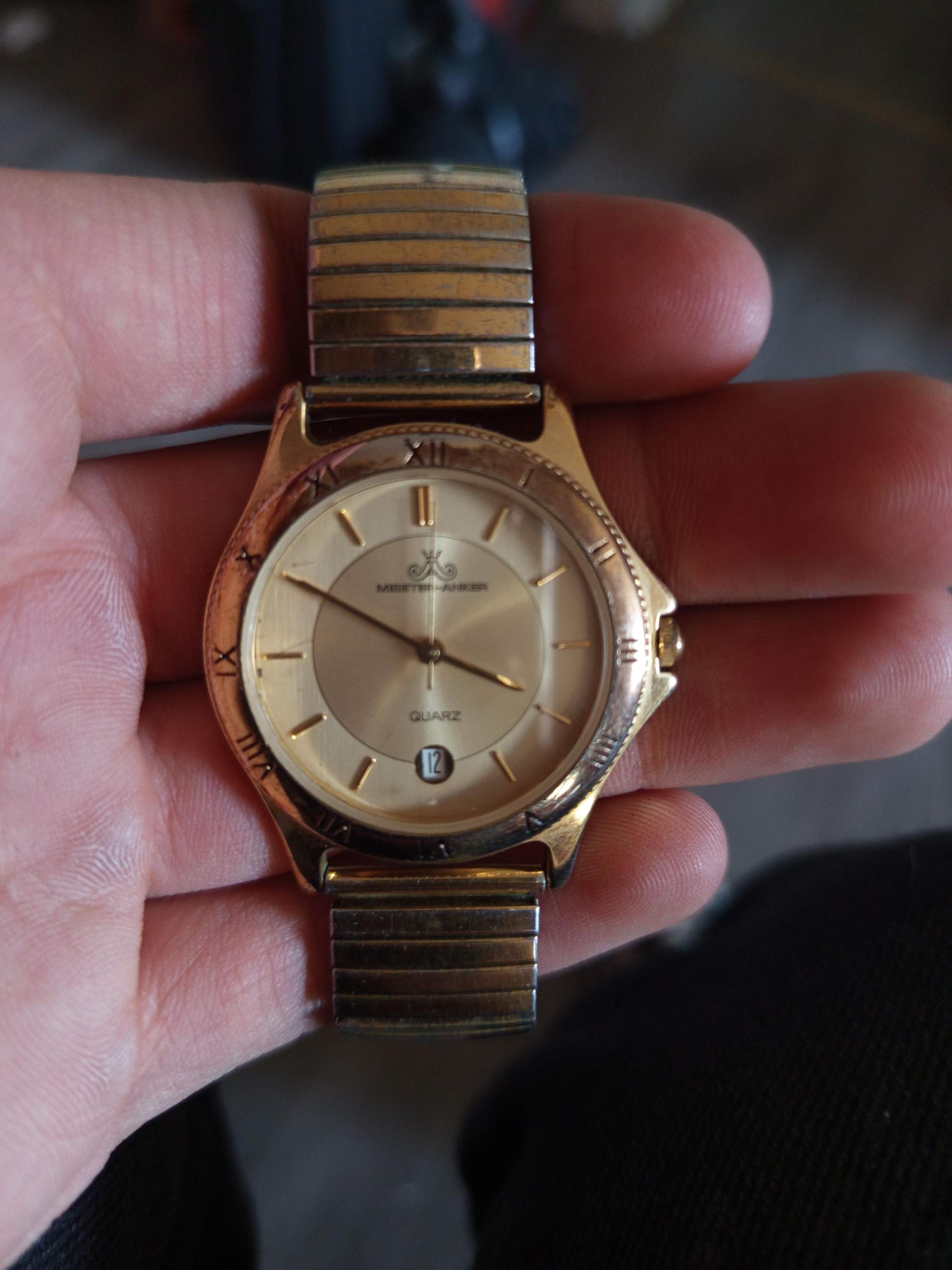 Schone Stainless Steel Uhr Wert Ebenbild