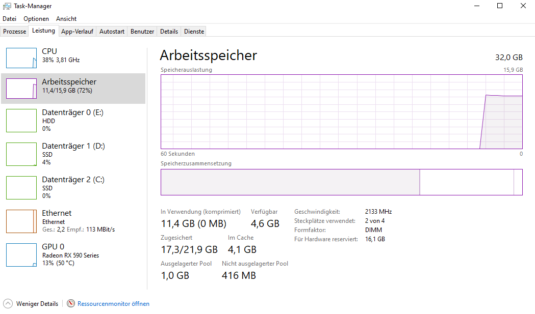 Kann RAM nicht vollständig nutzen, was tun? (Mainboard, BIOS ...