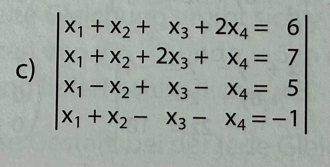 Kann wer diese Gleichung lösen (Mathe, Matrix, Dreiecksform etc ...